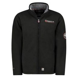Geographical Norway Fleecejacke in Schwarz - 66% | Gr&ouml;&szlig;e M | Herren-pullover-sport