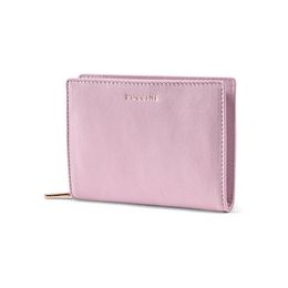 Puccini Leder-Geldb&ouml;rse "Zen" in Rosa - (B)13 x (H)10 x (T)2 cm - 17% | Portemonnaies-etuis