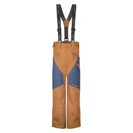 Trollkids Ski-/ Snowboardhose "Kongsberg" in Hellbraun - 59% | Gr&ouml;&szlig;e 140 | Kinderhosen