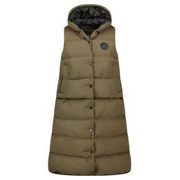 Geographical Norway Steppweste "Villian" in Khaki - 73% | Gr&ouml;&szlig;e XL | Damenjacken