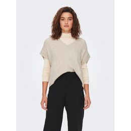 Only Pullunder in Beige - 30% | Gr&ouml;&szlig;e L | Damen-pullover-cardigans