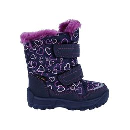Richter Shoes Winterstiefel "Freestyle" in Dunkelblau/ Lila - 50% | Gr&ouml;&szlig;e 26 | Baby-stiefel-boots
