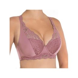 NIKOL DJUMON B&uuml;gel-BH "Cotton Ella" in Altrosa - 72% | Gr&ouml;&szlig;e 80C | Damen-bhs