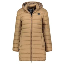 Geographical Norway Steppmantel "Atikamap" in Taupe - 66% | Gr&ouml;&szlig;e XL | Damenjacken