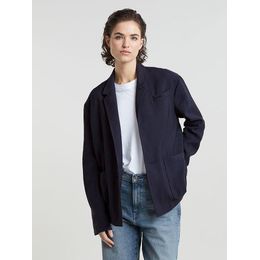 G-Star Raw G-Star Blazer in Dunkelblau - 56% | Gr&ouml;&szlig;e L | Damenjacken