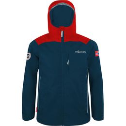 Trollkids Regenjacke "Bergen" in Dunkelblau - 43% | Gr&ouml;&szlig;e 98 | Kinder-outdoor-jacken