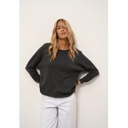 Just Cashmere Kaschmir-Pullover "Rebecca" in Anthrazit - 50% | Gr&ouml;&szlig;e M | Damen-pullover-cardigans