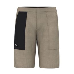 Salewa Funktionsshorts in Taupe/ Schwarz - 41% | Gr&ouml;&szlig;e XL | Herren-outdoorhosen