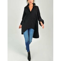 Milan Kiss Tunika in Schwarz - 65% | Gr&ouml;&szlig;e XL | Damen-blusen