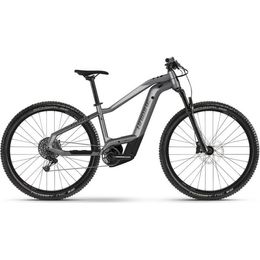 Haibike AllTrack 9 750 Wh E-Bike Hardtail Diamant 27,5" matt gloss silver black S/41 | Dienstrad-Leasing m&ouml;glich