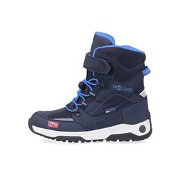 Trollkids Winterboots "Lofoten XT" in Dunkelblau/ Hellblau - 42% | Gr&ouml;&szlig;e 28 | Kinderstiefel