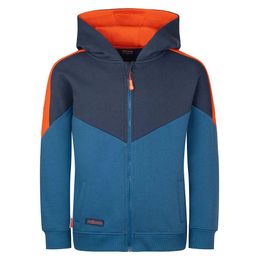 Trollkids Sweatjacke "Flekkefjord" in Blau - 41% | Gr&ouml;&szlig;e 152 | Kinder-sweatshirts-jacken