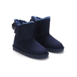ISLAND BOOT Winterboots in Dunkelblau - 73% | Gr&ouml;&szlig;e 35 | Kinderstiefel