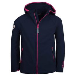 Trollkids Softshelljacke "Kvalvika" in Dunkelblau - 36% | Gr&ouml;&szlig;e 164 | Kinder-outdoor-jacken