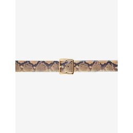 Brax Damen G&uuml;rtel Style DAMENG&Uuml;RTEL canvas, Beige, Gr. 95