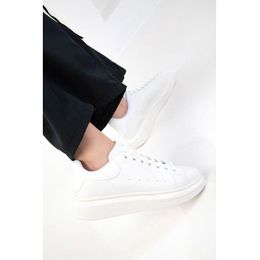 Trendyol Sneakers in Wei&szlig; - 42% | Gr&ouml;&szlig;e 39 | Damen-sneakers