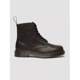 Dr. Martens Leder-Boots "1460 Pascal" in Dunkelgr&uuml;n - 50% | Gr&ouml;&szlig;e 38 | Damen-stiefel