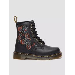 Dr. Martens Leder-Boots "1460 Vonda" in Schwarz/ Bunt - 38% | Gr&ouml;&szlig;e 37 | Damen-stiefel