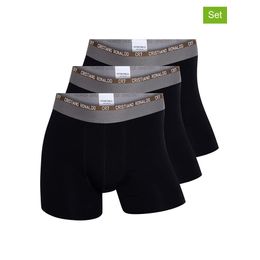 CR7 3er-Set: Boxershorts in Schwarz - 55% | Gr&ouml;&szlig;e XL | Herren-waesche