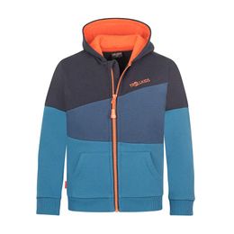 Trollkids Sweatjacke "Alesund" in Blau - 63% | Gr&ouml;&szlig;e 128 | Kinder-sweatshirts-jacken