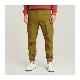 G-Star Raw G-Star f&uuml;r Herren. D24735-D929-248 Cargo-Hose 3D Regular Tapered Cuffed braun (31/34), L&auml;ssig, Baumwolle
