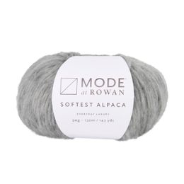 Softest Alpaca von Mode at ROWAN, Hellgrau, aus Alpaka