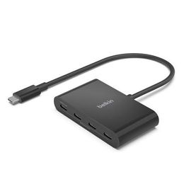 Belkin CONNECT USB-C auf 4-Port USB-C Hub AVC018btBK