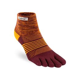 injinji Trail Midweight Mini-Crew Bekleidung Damen rot