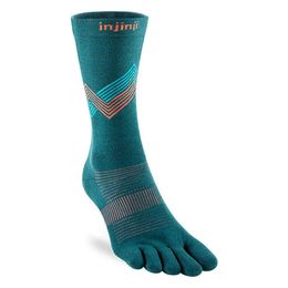 injinji Run Lightweight Crew Bekleidung Unisex blau