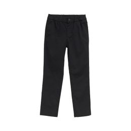 Tom Tailor Jungen Chino Hose, schwarz, Uni, Gr. 122