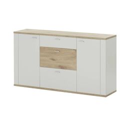 U.N.O uno Sideboard Milano &brvbar; grau &brvbar; Ma&szlig;e (cm): B: 150 H: 82 T: 38.0 &raquo; H&ouml;ffner