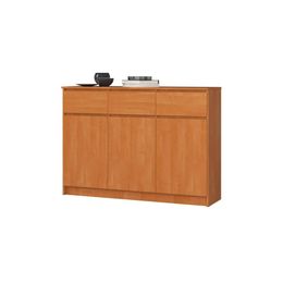 H&ouml;ffner Highboard Klaus braun Ma&szlig;e (cm): B: 138 H: 99 &raquo; H&ouml;ffner