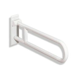 HEWI St&uuml;tzklappgriff Serie 801 8015020099 600 mm, reinweiss