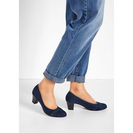 Jana Komfort-Pumps in bequemer Weite bei bonprix, blau