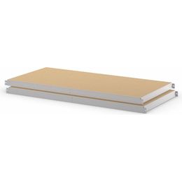 eurokraft basic Spanplattenboden, VE 2 Stk, Tiefe 686 mm, Breite 1436 mm