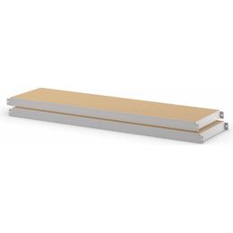 eurokraft basic Spanplattenboden, VE 2 Stk, Tiefe 386 mm, Breite 1436 mm