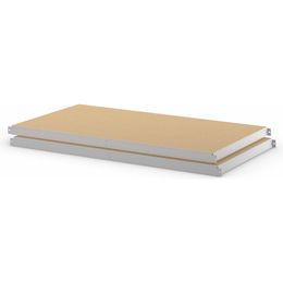 eurokraft basic Spanplattenboden, VE 2 Stk, Tiefe 786 mm, Breite 1436 mm
