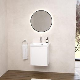 Villeroy & Boch Villeroy & Boch Embrace Schrank mit G&auml;stebecken, mit Spiegel,, 4306FFRW+B90700VF+A4726000,