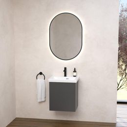 Villeroy & Boch Villeroy & Boch Embrace Schrank mit G&auml;stebecken, mit Spiegel,, 4306FFRW+B90800VR+A4716000,