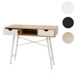 Mendler Konsolentisch HWC-E92, Ablagentisch Beistelltisch, 3D-Struktur 100x40cm ~ Variantenangebot 69162