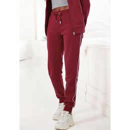 Kangaroos Relaxhose rot Gr. 36/38 f&uuml;r Damen. Mit Logodruck. Basic. Nachhaltig.