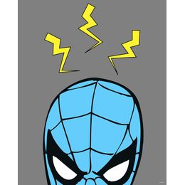 Bild Komar "Marvel PowerUp Spider-Man Sense", bunt (farbe bild(er): bunt), B:40cm H:50cm, Holz, Papier, Bilder, Bild, Wandbild zur Dekoration im Kinderzimmer - ohne Rahmen