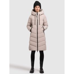 Khujo Damen Steppmantel "MIKIA"hellbeige, Gr. XXL, unifarben, 100% Polyester, M&auml;ntel