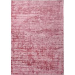 Teppich Tom Tailor HOME "Shine uni", rosa, B:250cm H:8mm L:350cm, Viskose, Teppiche, Teppich, Handweb Teppich, 100% Viskose, handgewebt, mit elegantem Schimmer