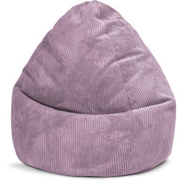 Sitzsack MAGMA HEIMTEX "BeanBag SHARA XXL", lila, B:130cm, Bezug: 100% Polyester, Sitzsäcke, Sitzsack