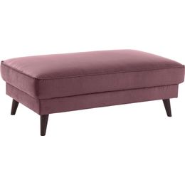 Hockerbank Home Affaire "Junis", rosa (altrosa), B:123cm H:44cm T:74cm, Hocker