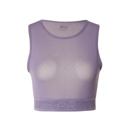Nike Sporttop 'PRO' Damen Gr&ouml;&szlig;e XL dunkellila / wei&szlig;