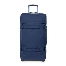 Weichgepäck-Trolley Eastpak "TRANSIT'R M", Gr. B/H/T: 35,5cm x 67cm x 30cm 78 l, navy, Polyester, unifarben, Basic, Koffer