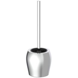 EISL&reg; WC-Reinigungsb&uuml;rste EISL, grau (chrom), B:12,2cm H:37,7cm L:12,2cm, Edelstahl, Reinigungsb&uuml;rsten, Edelstahl beschichtet, freistehend, Klob&uuml;rstenhalter ohne Bohren,Chrom