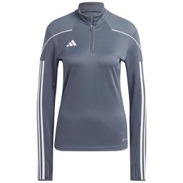 adidas Performance Funktionsshirt 'Tiro 23 League' Damen Gr&ouml;&szlig;e S dunkelgrau / wei&szlig;
